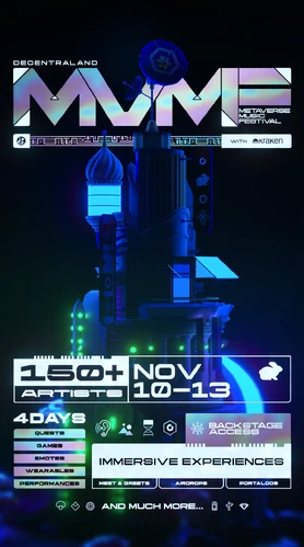 Metaverse Music Festival (MVMF) 2022 | Decentraland Wiki | Fandom