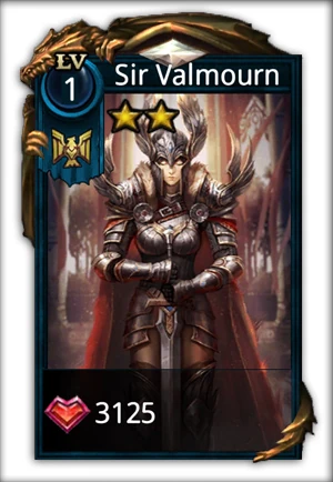 Sir Valmourn | Deck Heroes Wiki | Fandom