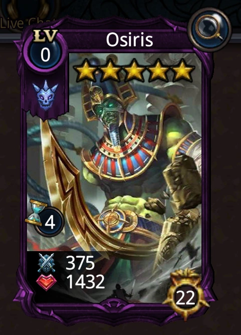 Osiris | Deck Heroes Wiki | Fandom