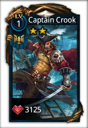 Captain Crook | Deck Heroes Wiki | Fandom