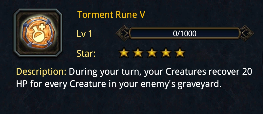 Torment Rune | Deck Heroes Wiki | Fandom