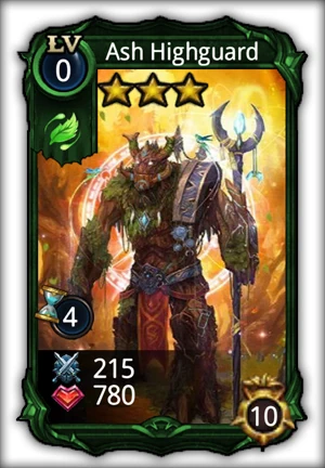Ash Highguard | Deck Heroes Wiki | Fandom