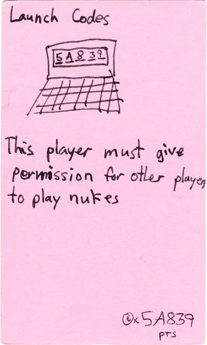 Launch Codes | The Deck Wikia | Fandom