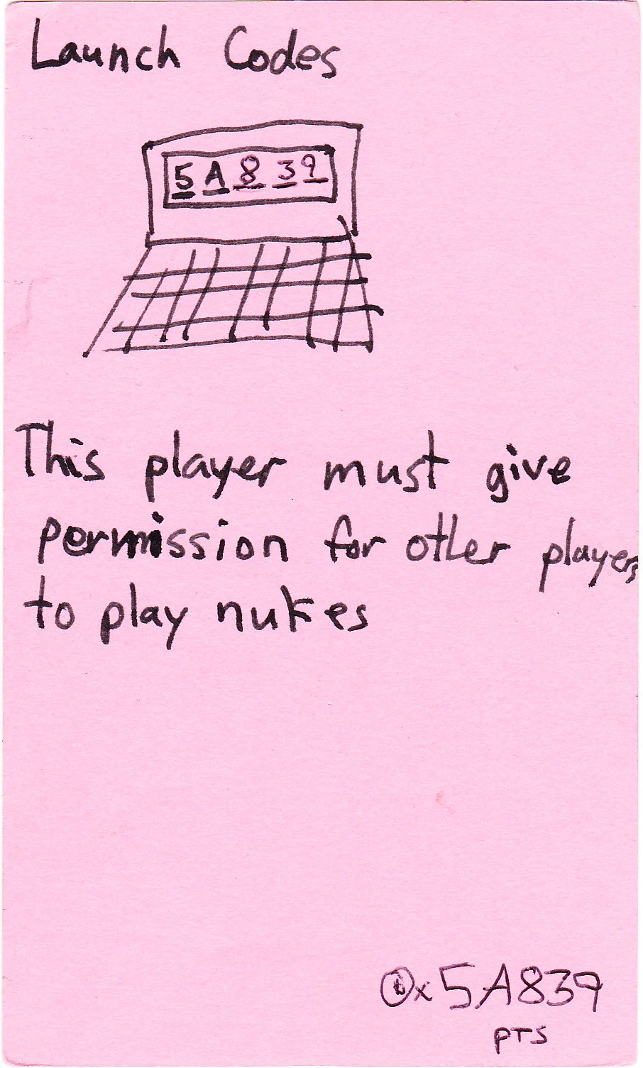 Launch Codes | The Deck Wikia | Fandom