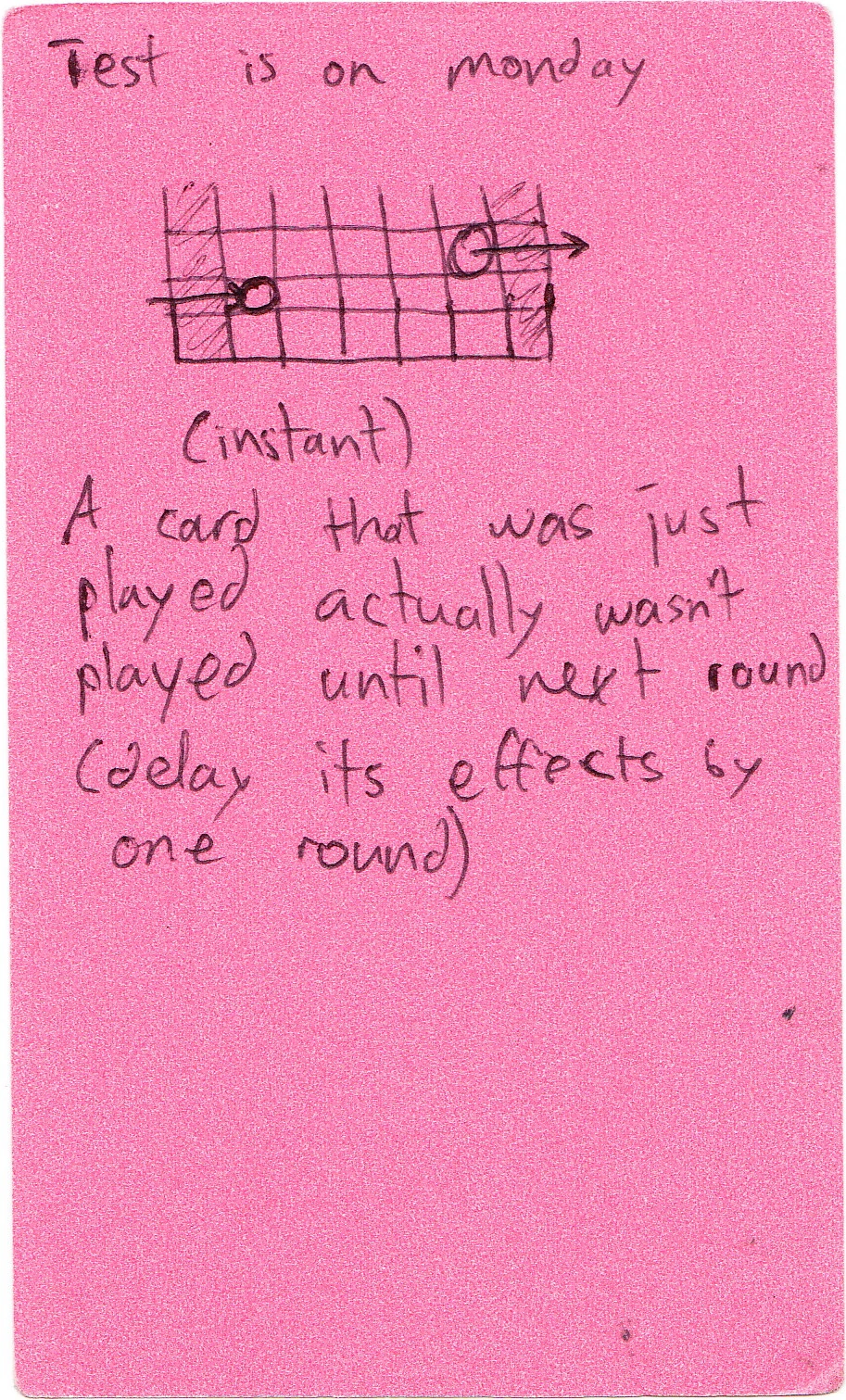 Test is on monday | The Deck Wikia | Fandom