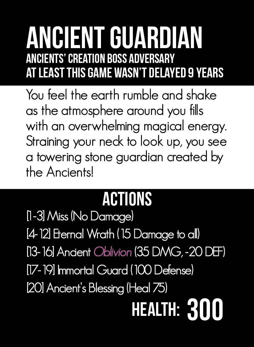 Ancient Guardian | Deck Quest Wiki | Fandom