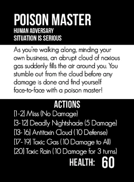 Poison Master | Deck Quest Wiki | Fandom