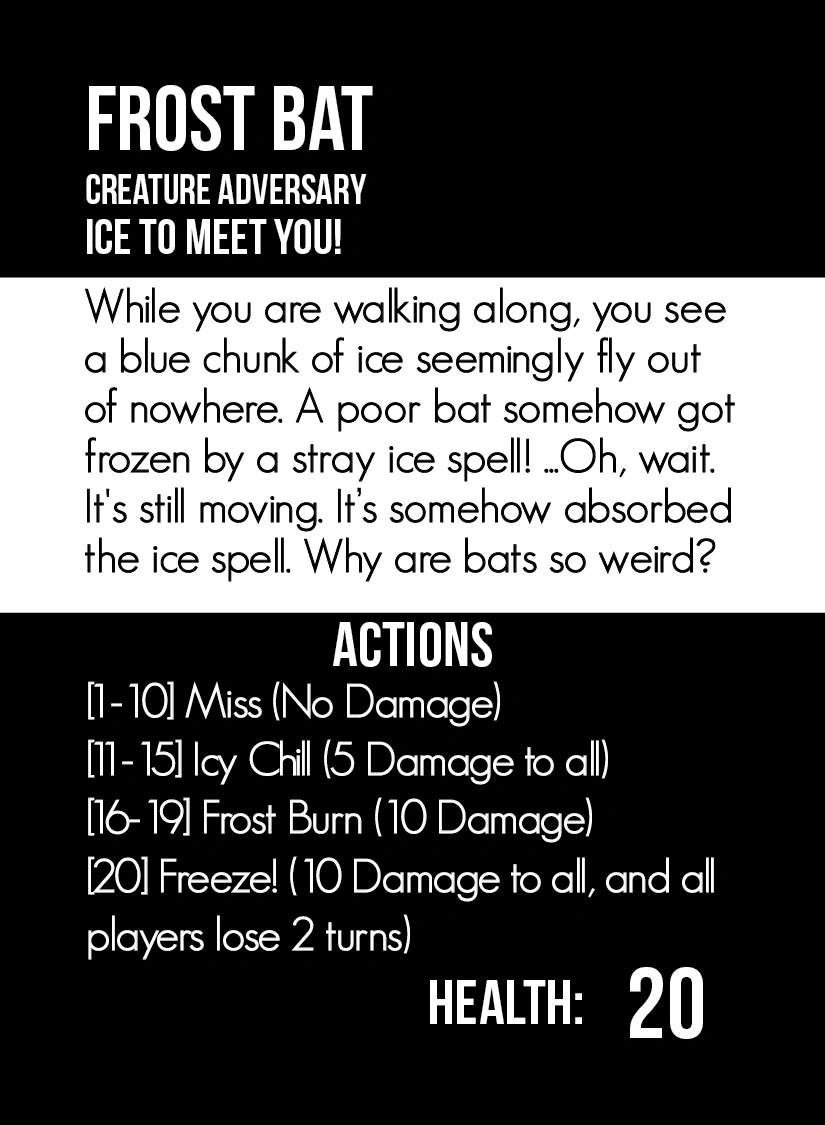 Frost Bat | Deck Quest Wiki | Fandom