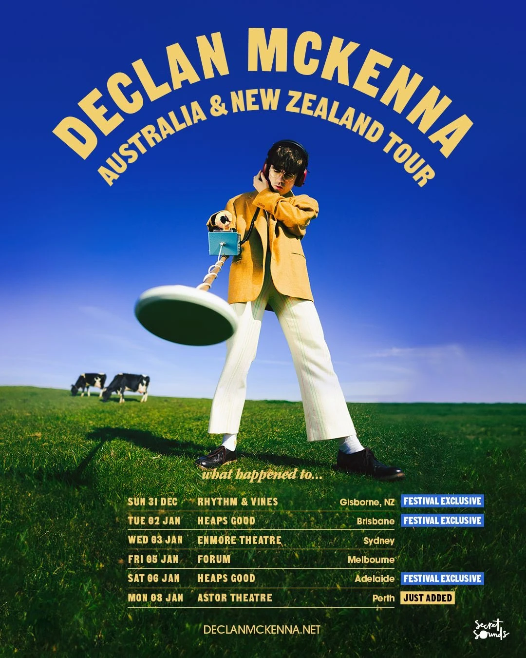 Australia & New Zealand Tour | Declan McKenna Wiki | Fandom