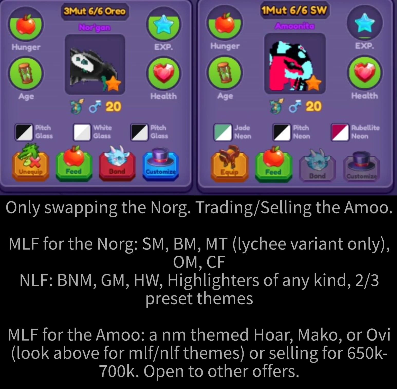 trading/selling/swapping | Fandom