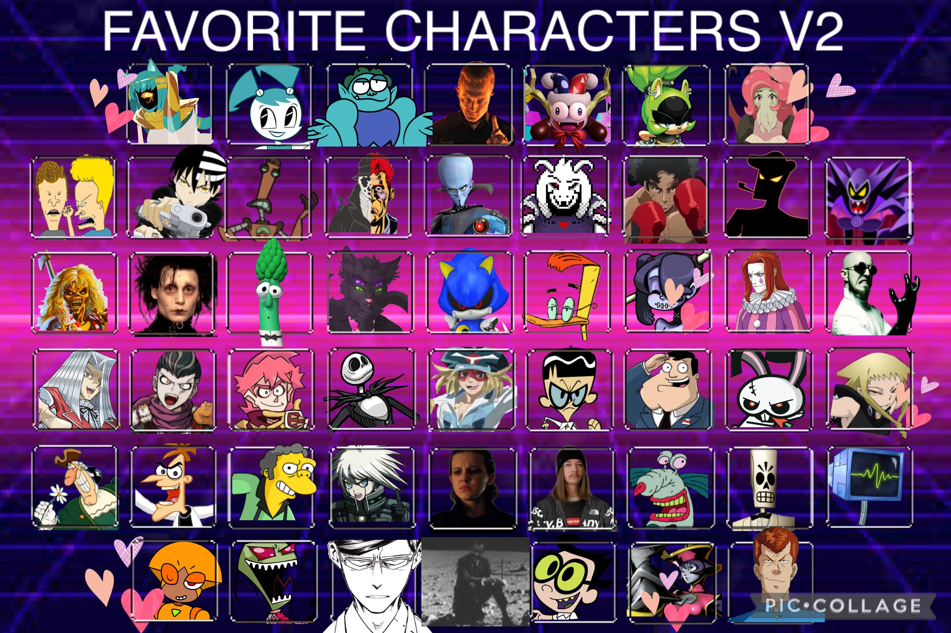 Favorite Characters in Fiction, volume 2. | Fandom