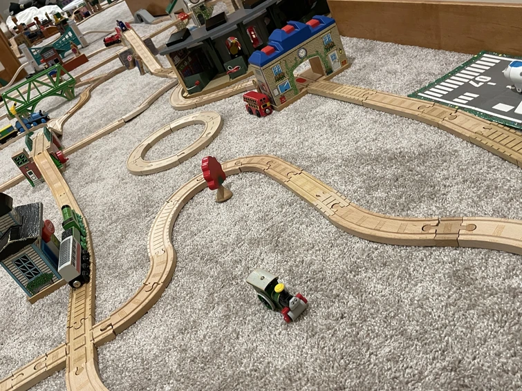 My Wooden Railway layout! | Fandom