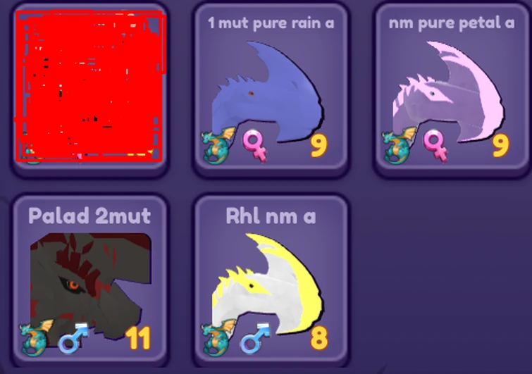 Trading / selling pure rain, petal and rhl ala's also Trading/selling random pala | Fandom