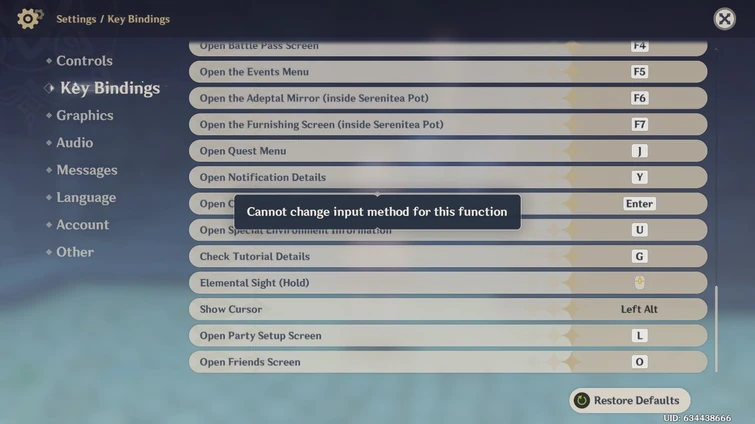 How do you use elemental sight if u don’t have a mouse I have a ...