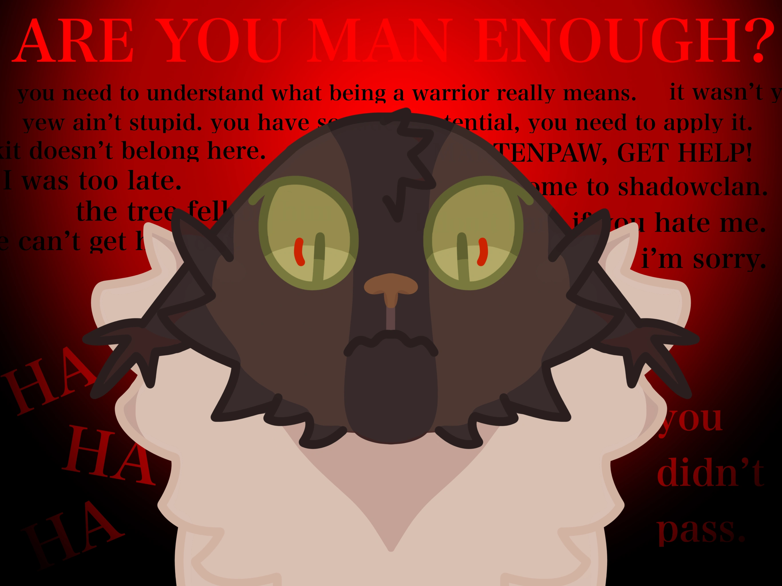 ARE YOU MAN ENOUGH? | Fandom