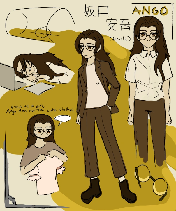 drew fem Ango!!!! | Fandom