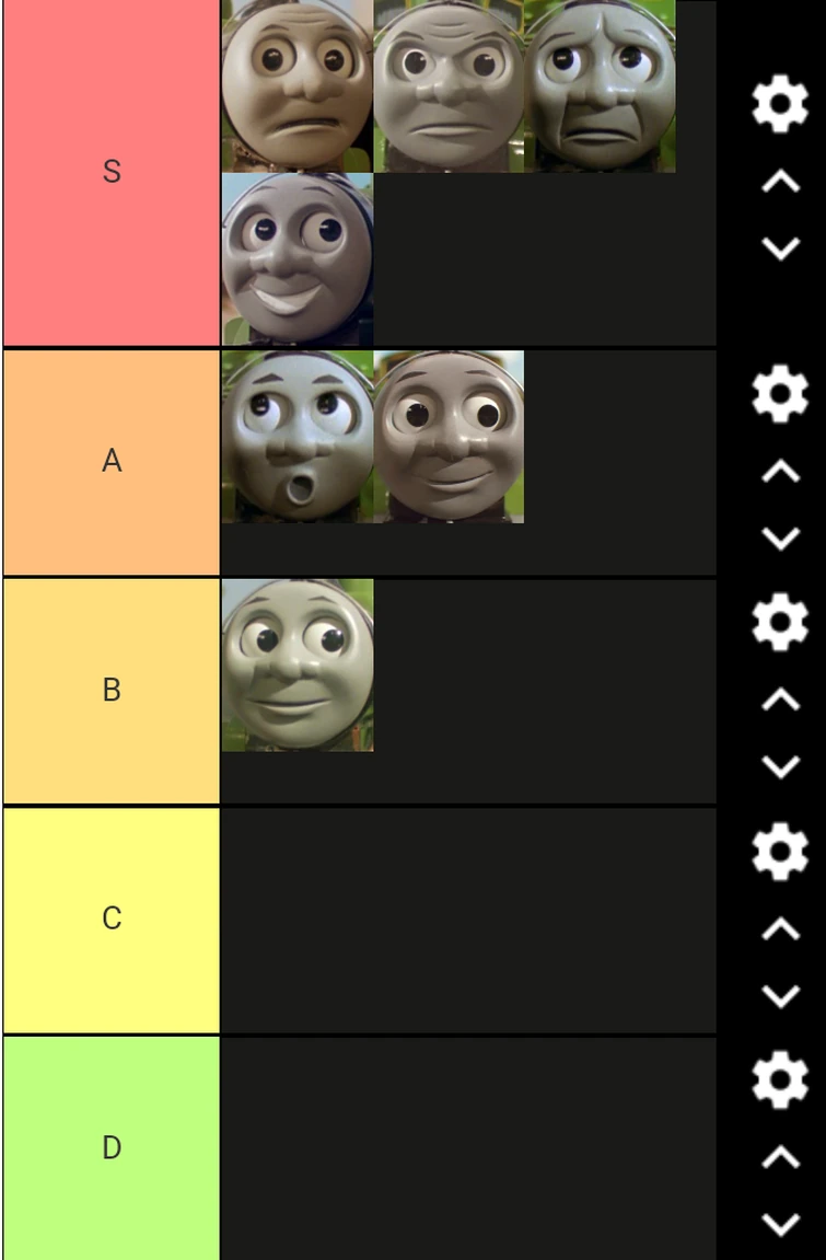 My Oliver's Faces Tier List ratings | Fandom