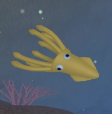 Yellow Squid | Deep Ocean Roblox Wiki | Fandom