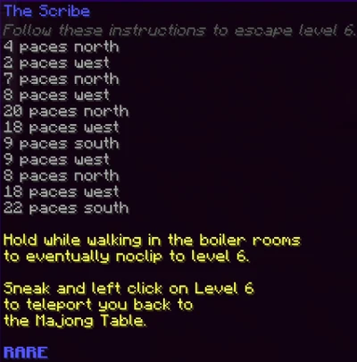 Scribe | DeepRoomsRPG Wiki | Fandom