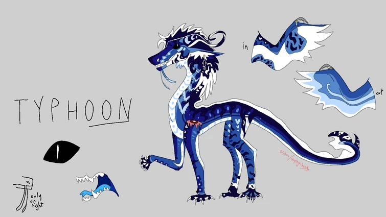 making refs for WoF characters 8 - Typhoon | Fandom