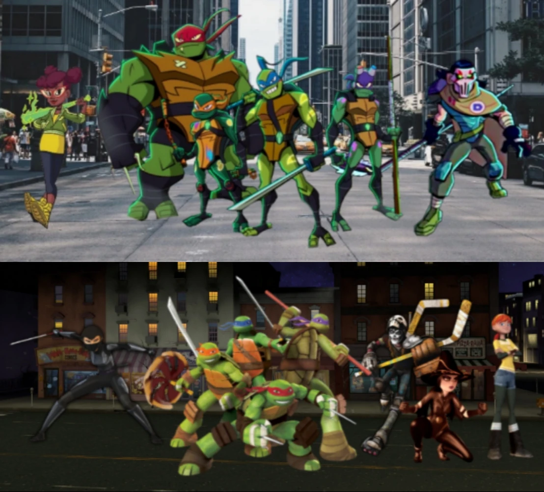 Thoughts on this Epic Team-Up on Rise of the TMNT vs TMNT 2012 ...