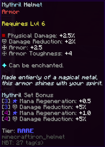 Mythril Armor Set | Avalon Wiki | Fandom