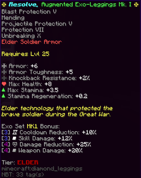 MK1 Exo Armor Set | Avalon Wiki | Fandom