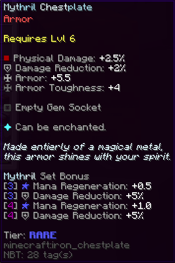 Mythril Armor Set | Avalon Wiki | Fandom