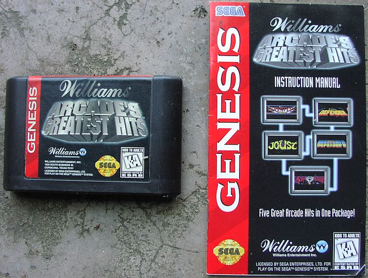 Williams' Arcade's Greatest Hits | Defender Wiki | Fandom