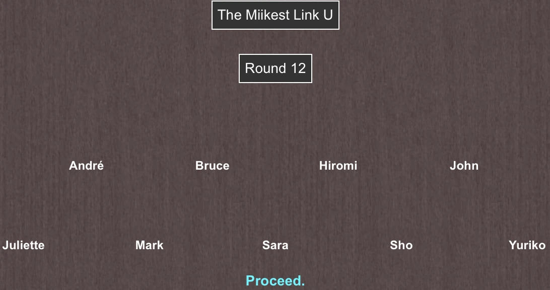 The Miikest Link U: Round 12 | Fandom