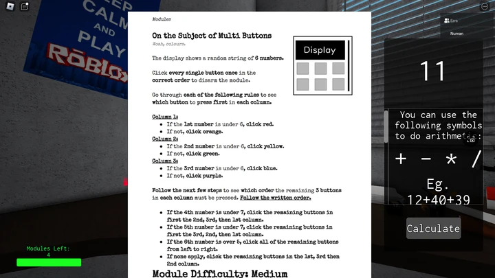 Manual | Defusal Wiki | Fandom