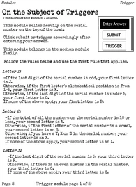 Trigger | Defusal Wiki | Fandom