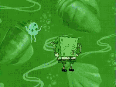 Spongebob Jellyfish Dancing Gif