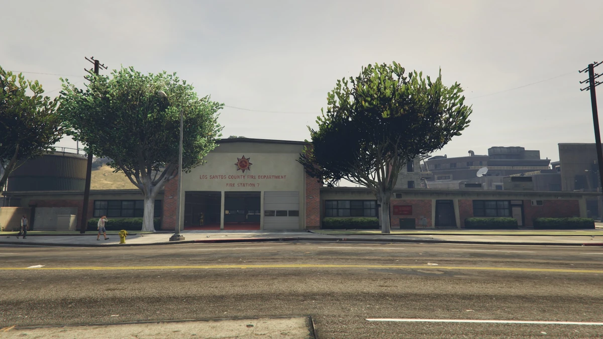 Los Santos Fire Station 7 | GTA Wiki | Fandom