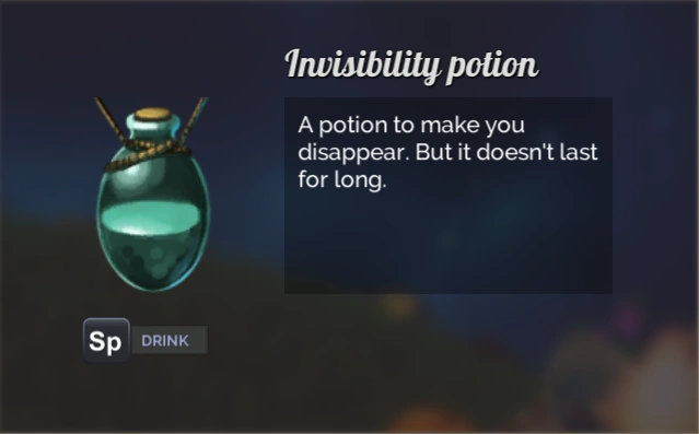 Invisibility Potion | Deiland Wiki | Fandom