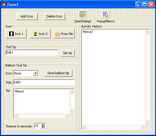 Shell Notifyicon Example 1 Delphi Programming Fandom
