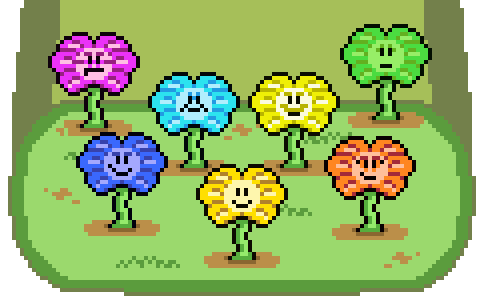 The Flowers | Deltarune: Beyond the Darkness Info Wiki | Fandom