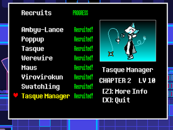 Recruits | Deltarune Wiki | Fandom