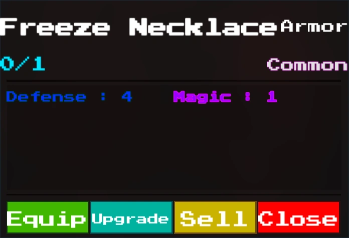 Freeze Necklace | DeltaTale Ultimate roblox fan game Wiki | Fandom