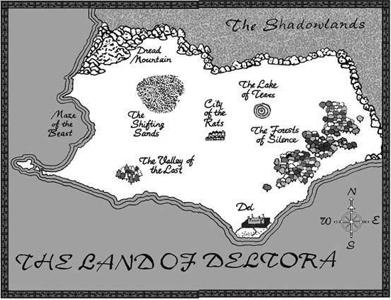 Endon's map of Deltora | Deltora Quest Wiki | Fandom