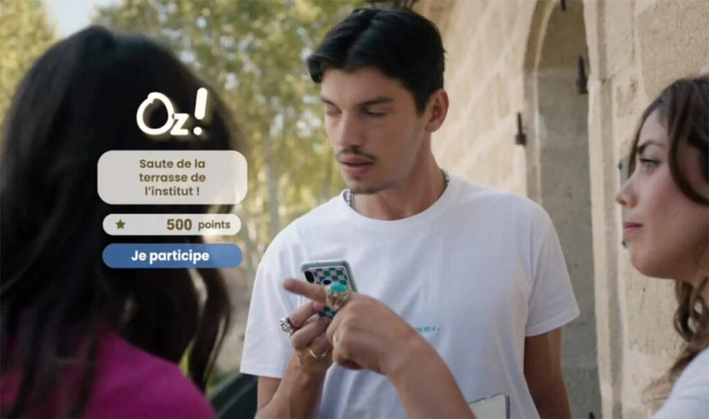 L'application "Oz" | Wiki Demain nous appartient | Fandom