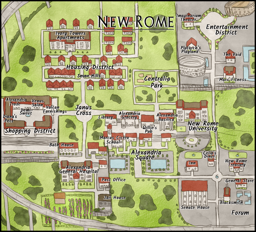 New Rome Map | Demigod Simulator Wiki | Fandom