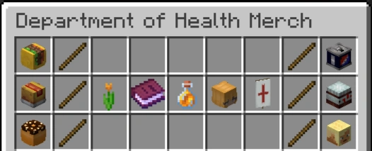 Department of Health Merch | DemocracyCraft Wiki | Fandom