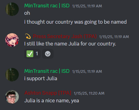 Julia Democratic Sim Wiki Fandom