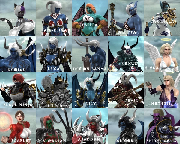 Characters | Demon Sanya Universe Wikia | Fandom