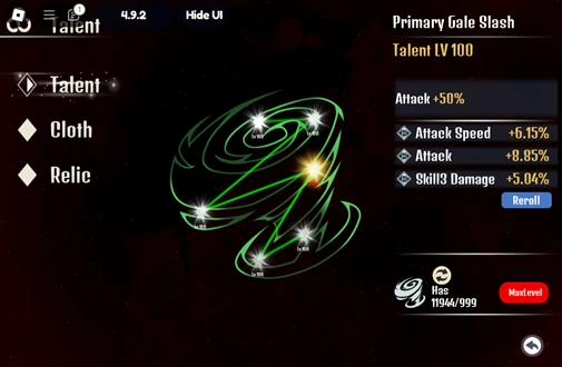 Talents | Demon Soul Simulator Wiki | Fandom