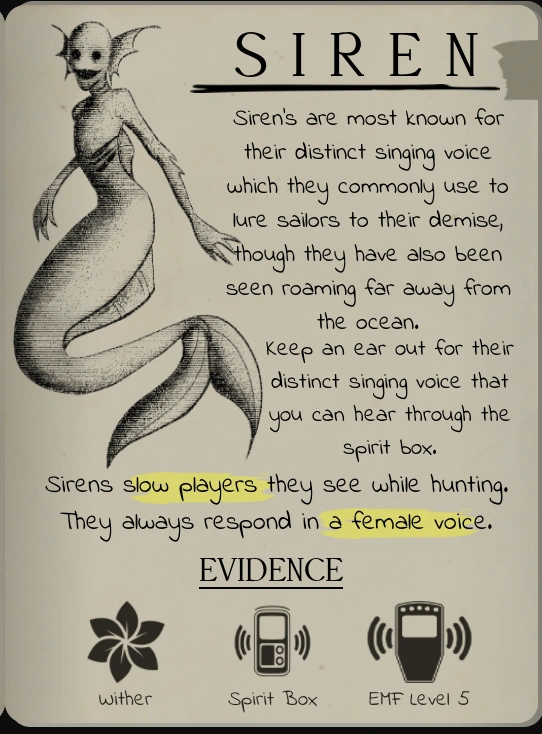 Siren | Demonology Wiki | Fandom