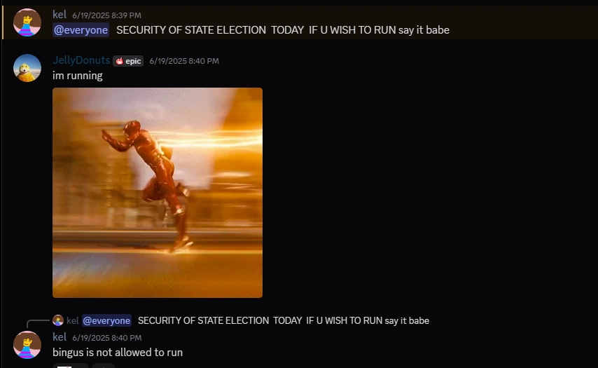 Secretary of State Election | Denny's Servers Wiki | Fandom