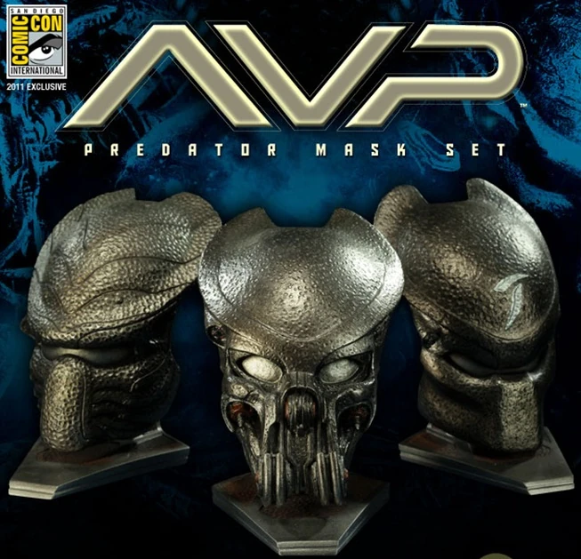 AVP: Predator Mask Set (SDCC Exclusive) | Wiki Depredador AVP | Fandom