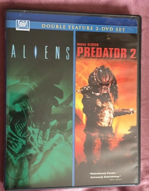 Double Feature 2 DVD Set: Aliens & Predator 2 | Wiki Depredador AVP ...